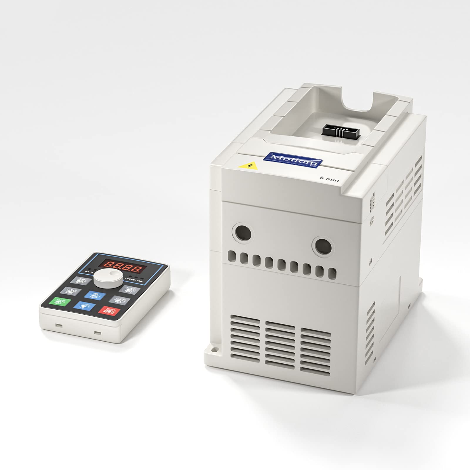 Snapklik.com : Mollom VFD 220V 4KW 5HP Single Phase To 3 Phase 0-999Hz ...