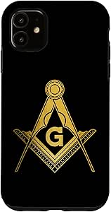 Amazon.com: iPhone 11 Mason Square & Compass Freemason Shriner Vintage ...