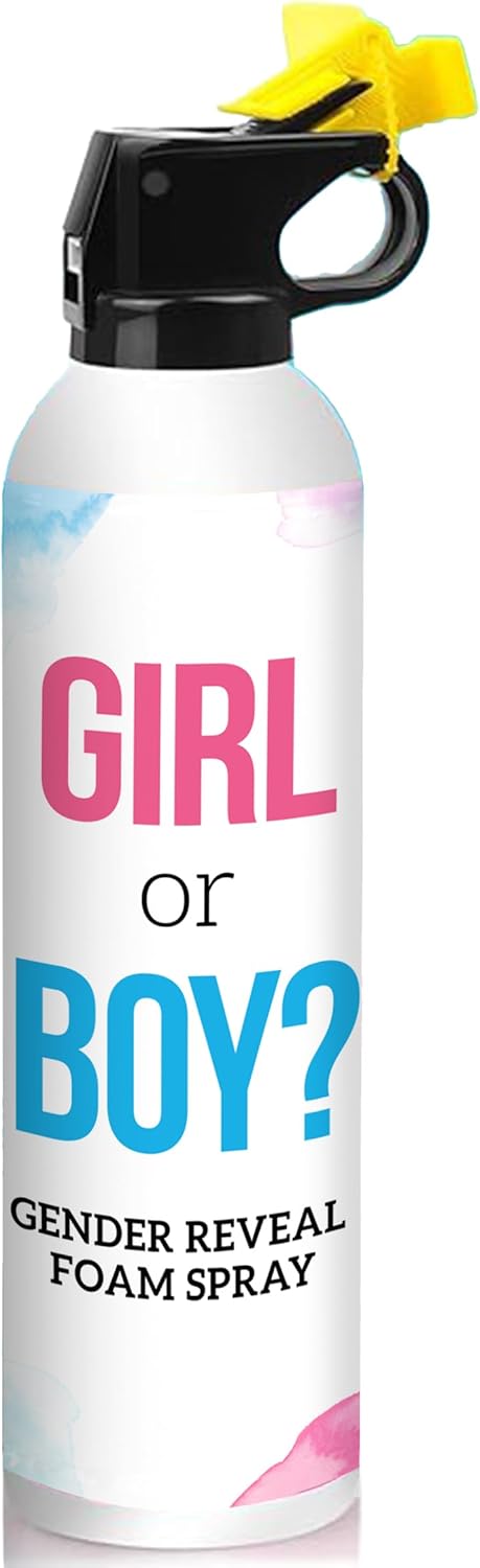 Team Planet Gender Reveal Smoke Cannon Powder Spray Blaster Can, Fire ...