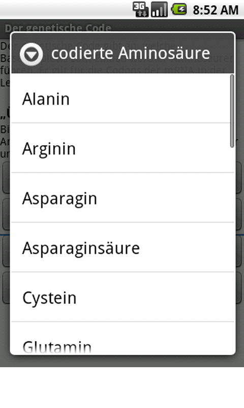 Der genetische Code - App on Amazon Appstore