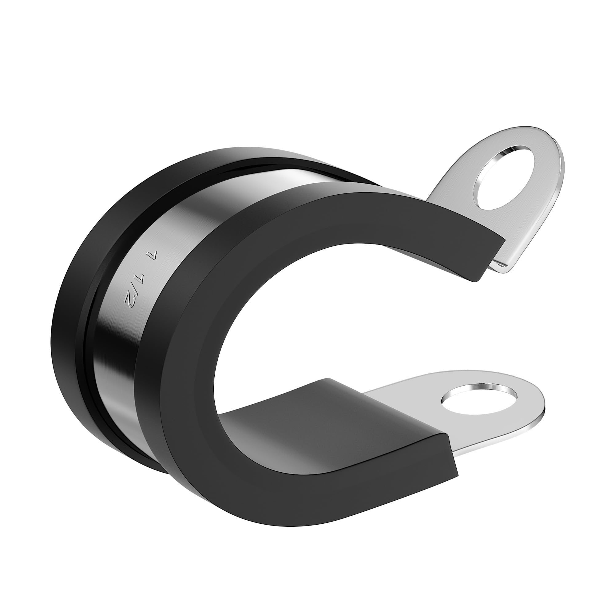 Snapklik.com : 12Pcs 1-1/2 Inch Cable Clamps, 304 Stainless Steel ...