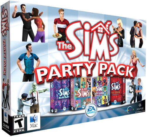 Amazon.com: The Sims Party Pack - Mac : Video Games