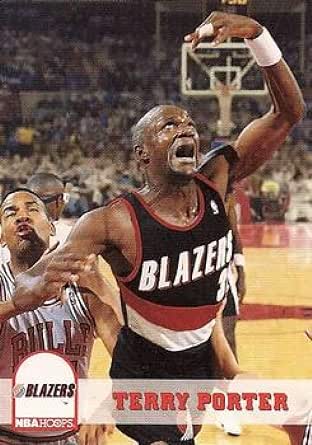 Amazon.com: 1993-94 NBA Hoops Series 1#182 Terry Porter Portland Trail ...