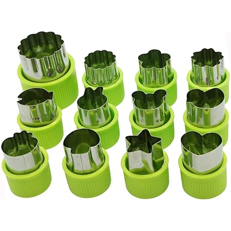 Amazon.com: StarPack Home Vegetable Cutter Shapes Set (5 Piece) - Mini ...