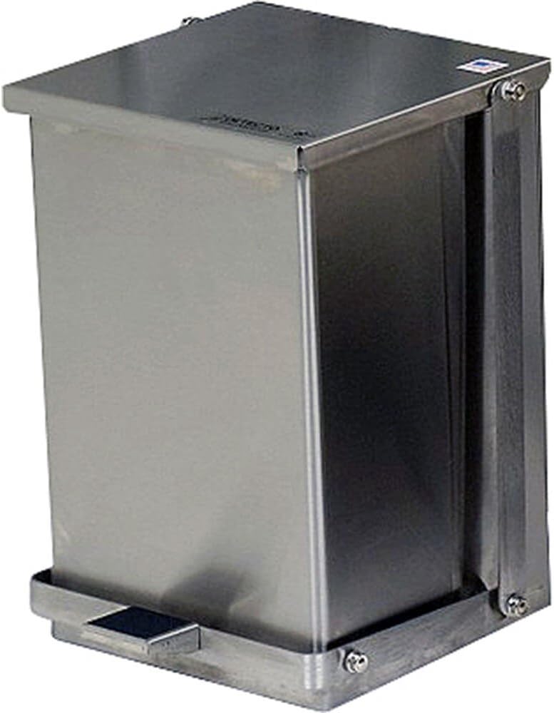 Amazon.com: Stainless Steel Receptacle Capacity: 24 Quart (6 Gallon ...