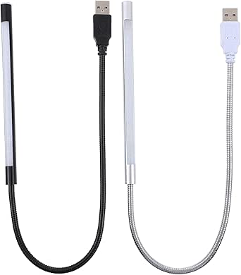 Amazon.com: SOESFOUFU 2pcs USB LED Light USB Gooseneck Light LED ...