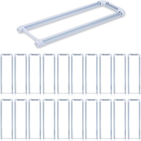 WAHADI T8 U Bend LED Tube Light, Led U Shaped Bulb, 2FT 24W(50W ...