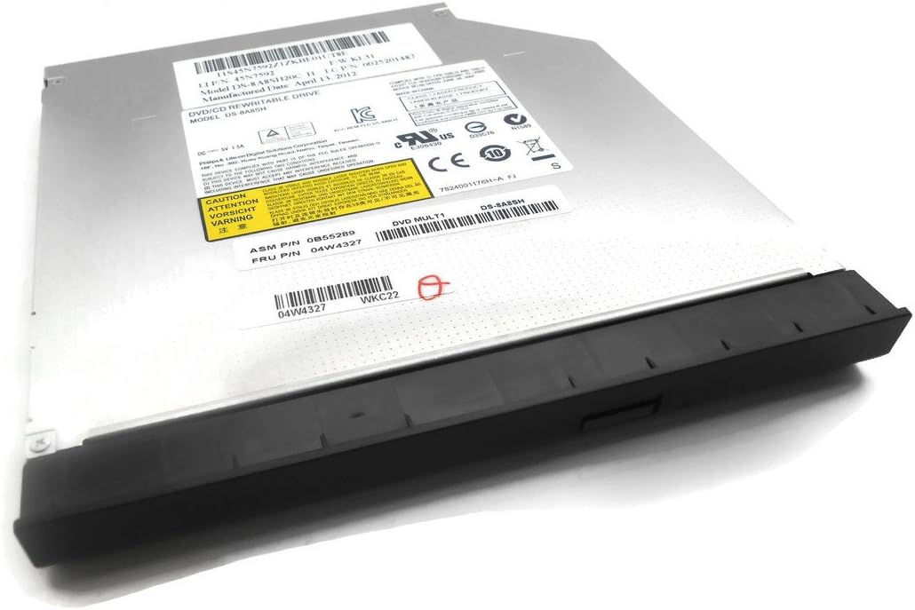 Amazon.com: New Genuine DVD for Thinkpad DVD RW SATA Drive 04W4089 ...