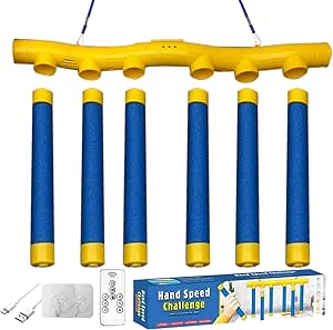 Reflective Drop Stick Game | Catching Sticks Game Reaction Training Toy ...