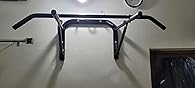The Cube Club Foldable Wall Mount Pull up Bar Multifunctional Strength ...
