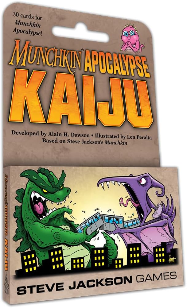 Amazon.com: Steve Jackson Games Munchkin: Munchkin Apocalypse - Kaiju ...