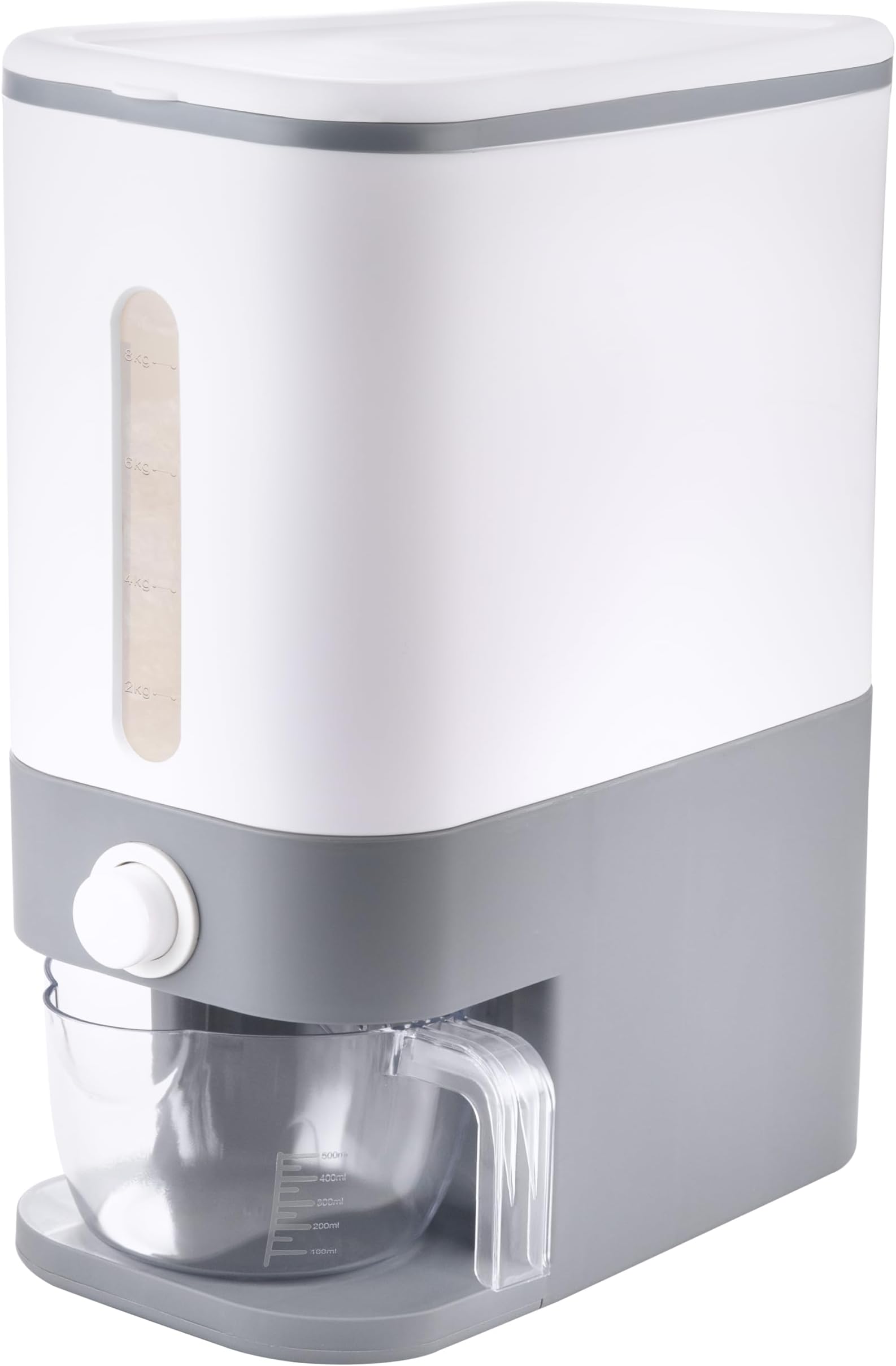Amazon.com: LUGBING Rice Dispenser, Airtight Food Dispenser with ...
