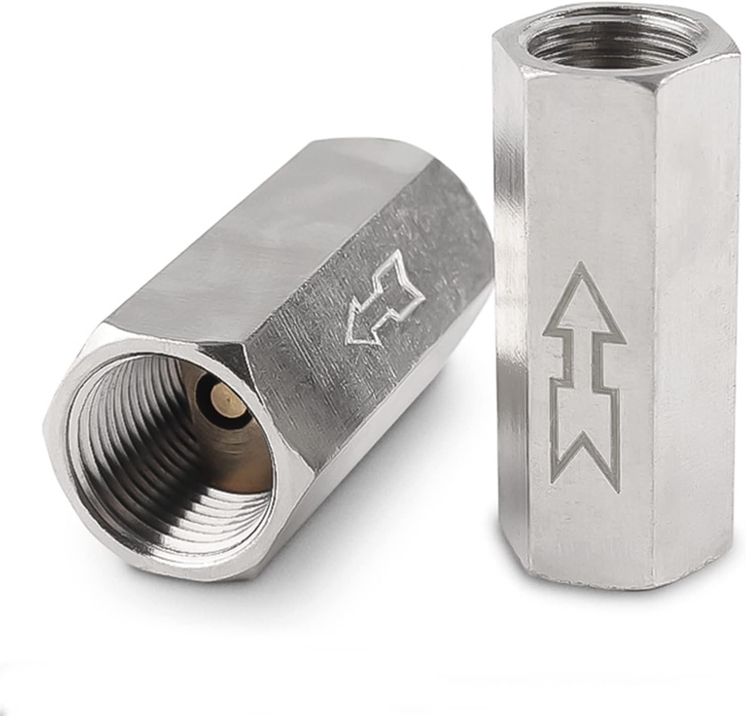 Amazon.com: 1PC Pneumatic quick connector thread CV01 02 03 check valve ...