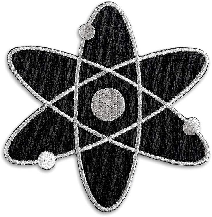 Amazon.com: Nuclear Radiation Symbol Embroidered Patch Iron-On Danger ...