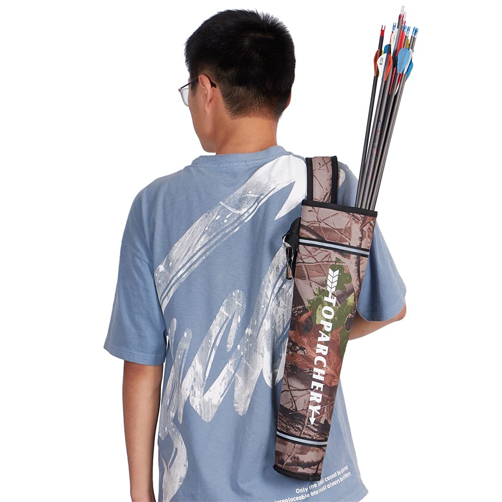 Snapklik.com : TOPARCHERY Arrow Quiver Holder Hip Large Capacity Arrow ...