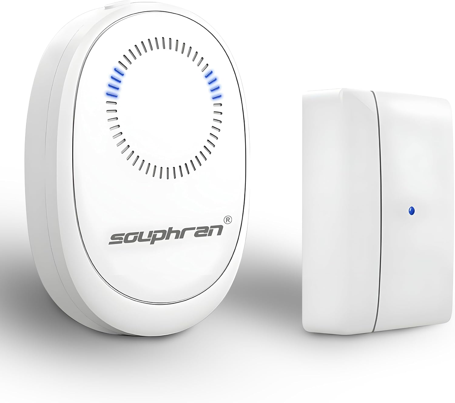 Door Chime, Souphran Wireless Door/Window Ringer Alert Set, Door Open ...