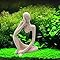 Amazon.com: Oooct Sandstone Thinker Statue Fish Tank Decor Small Fish ...