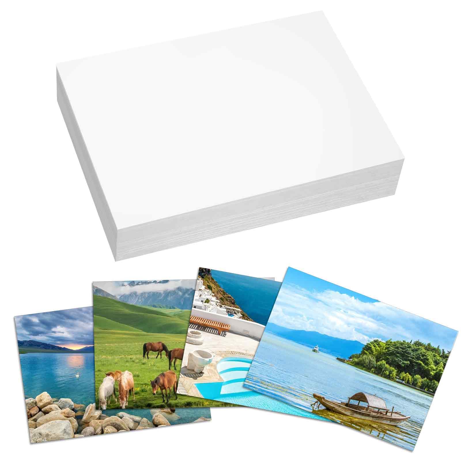 Amazon.com : 3.5 x 5 Inch 100 Sheets Photo Paper, Glossy Photo Paper ...