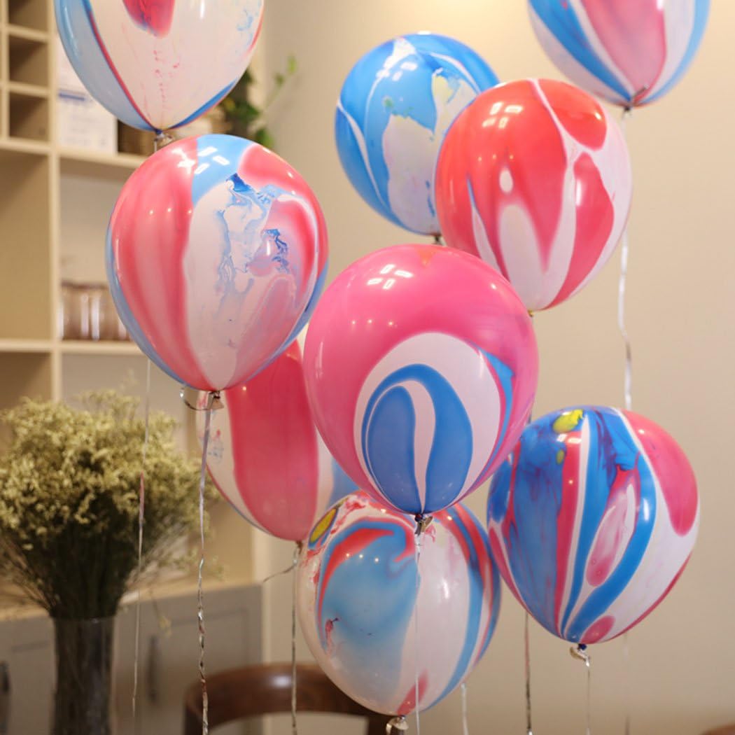 Amazon.com: Marble Party Balloons Decoration Supplies - 10 Inches ...