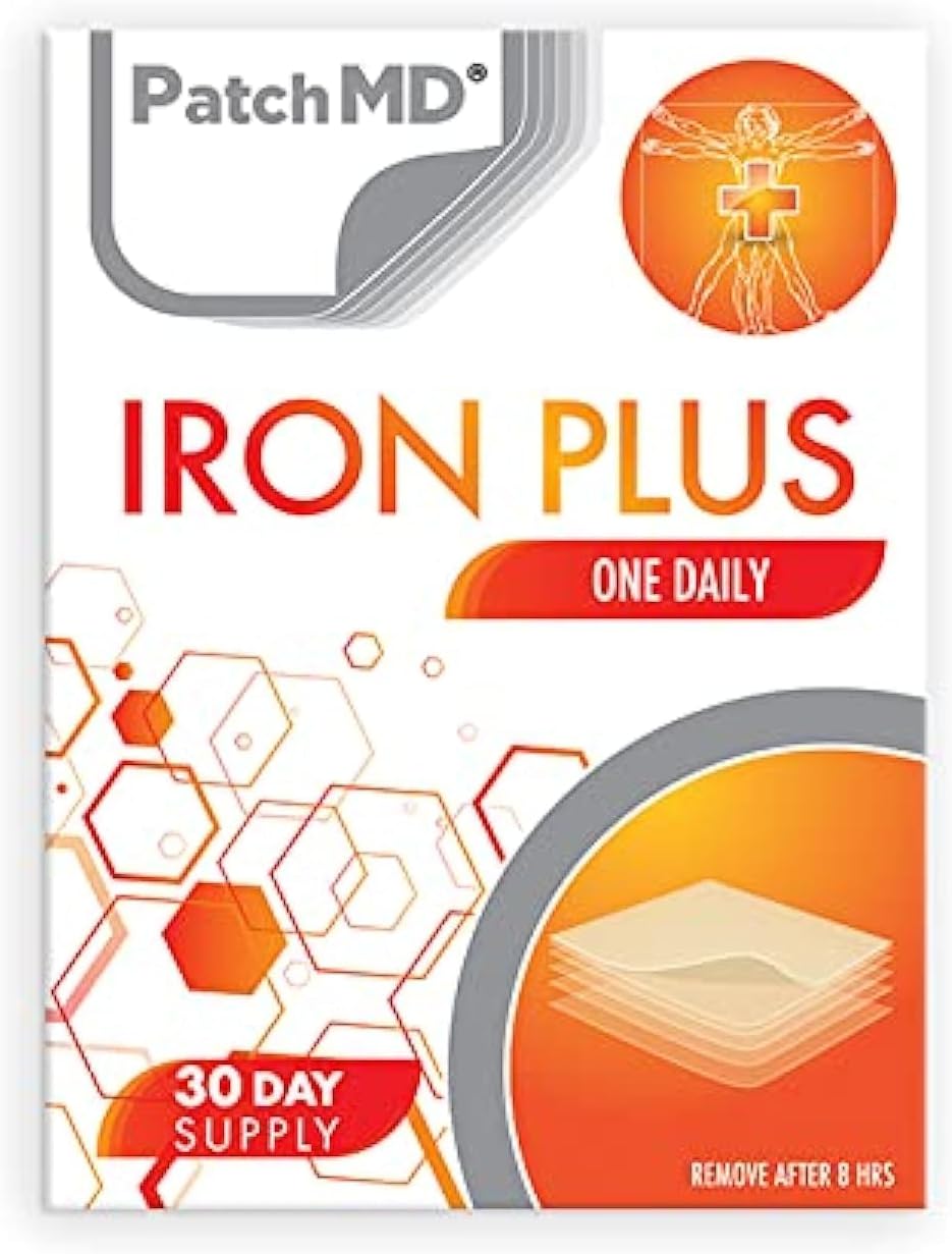 Amazon.com: PatchMD – Iron Plus Topical Patches - 30 Days Supply : Health & Household
