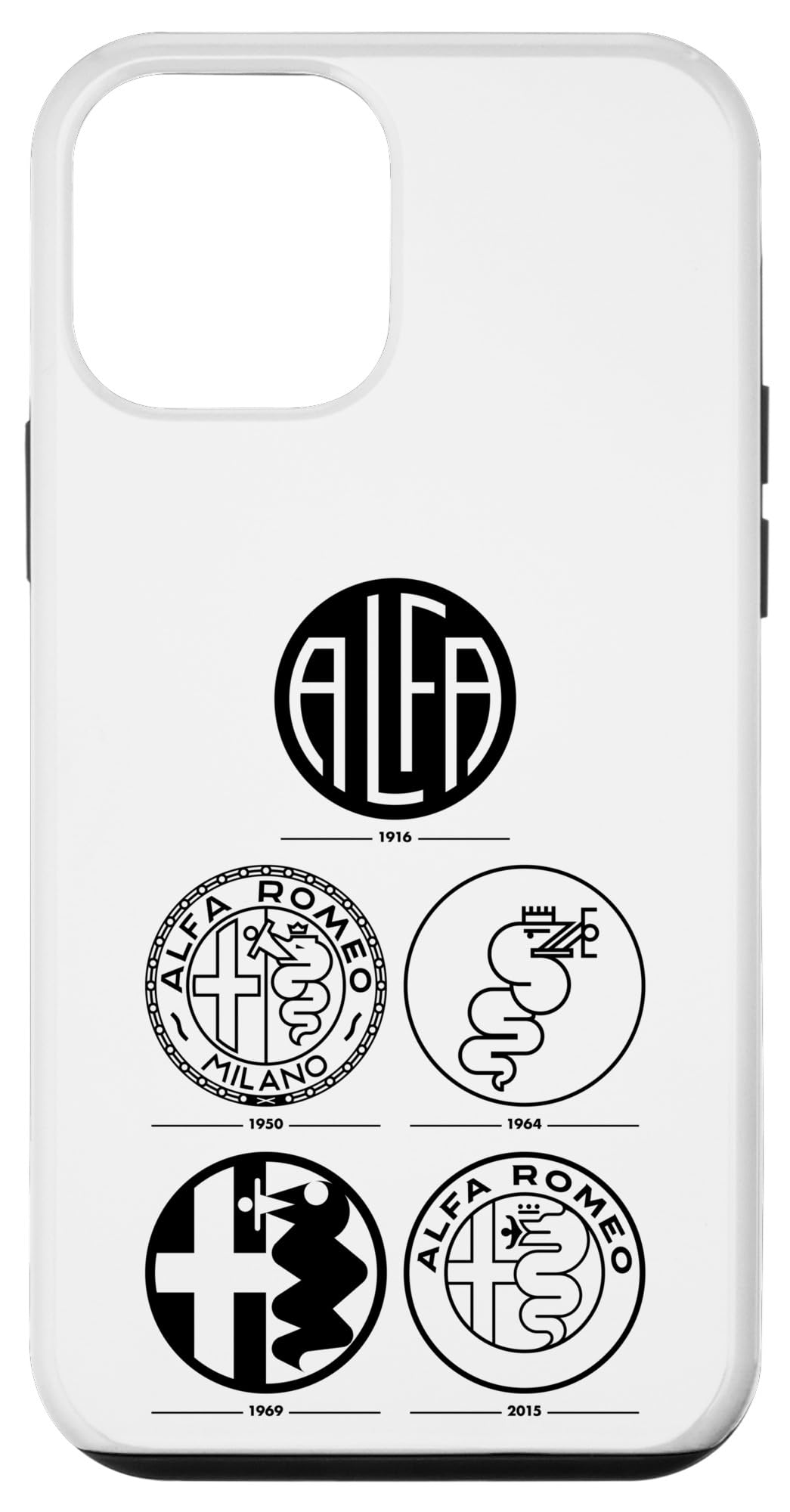 iPhone 12 mini ALFA logo history and brand evolution historia de logo ...