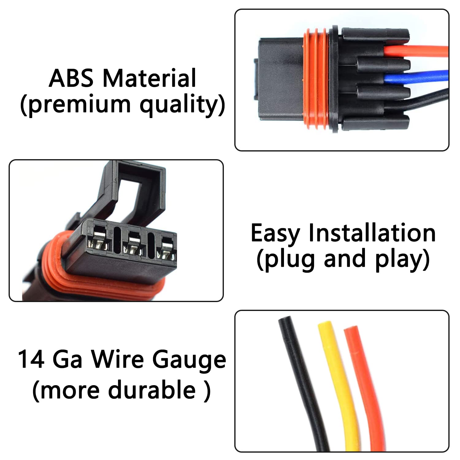 Snapklik.com : Pulse Bar Connectors Pulse Plug Pigtail Connector ...