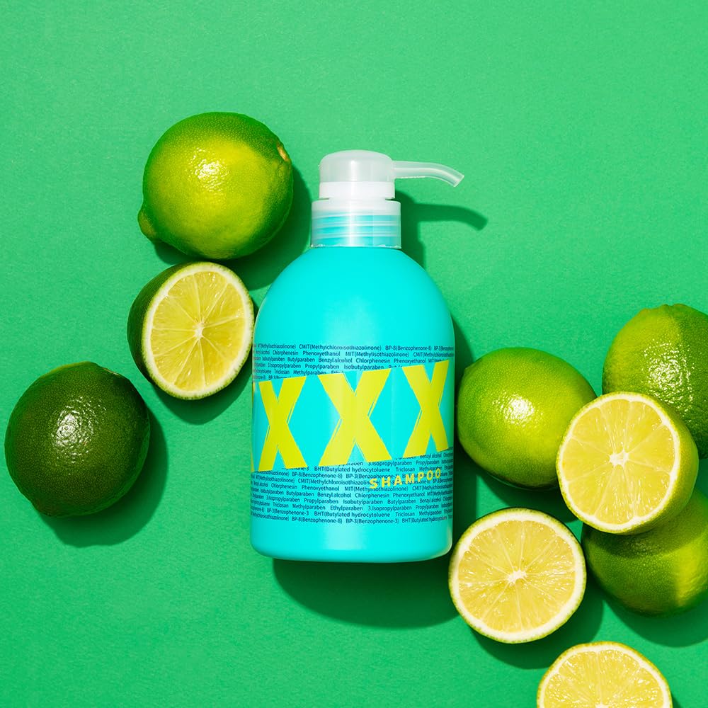 X SHAMPOO 16 fl oz Refresco del cuero cabelludo, limpieza profunda y ...