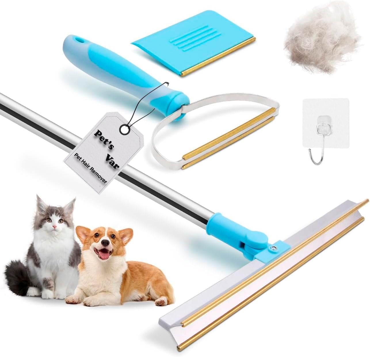 Amazon.com: Pet's Var 3-in-1 Pet Hair Remover Set with Mini Couch ...
