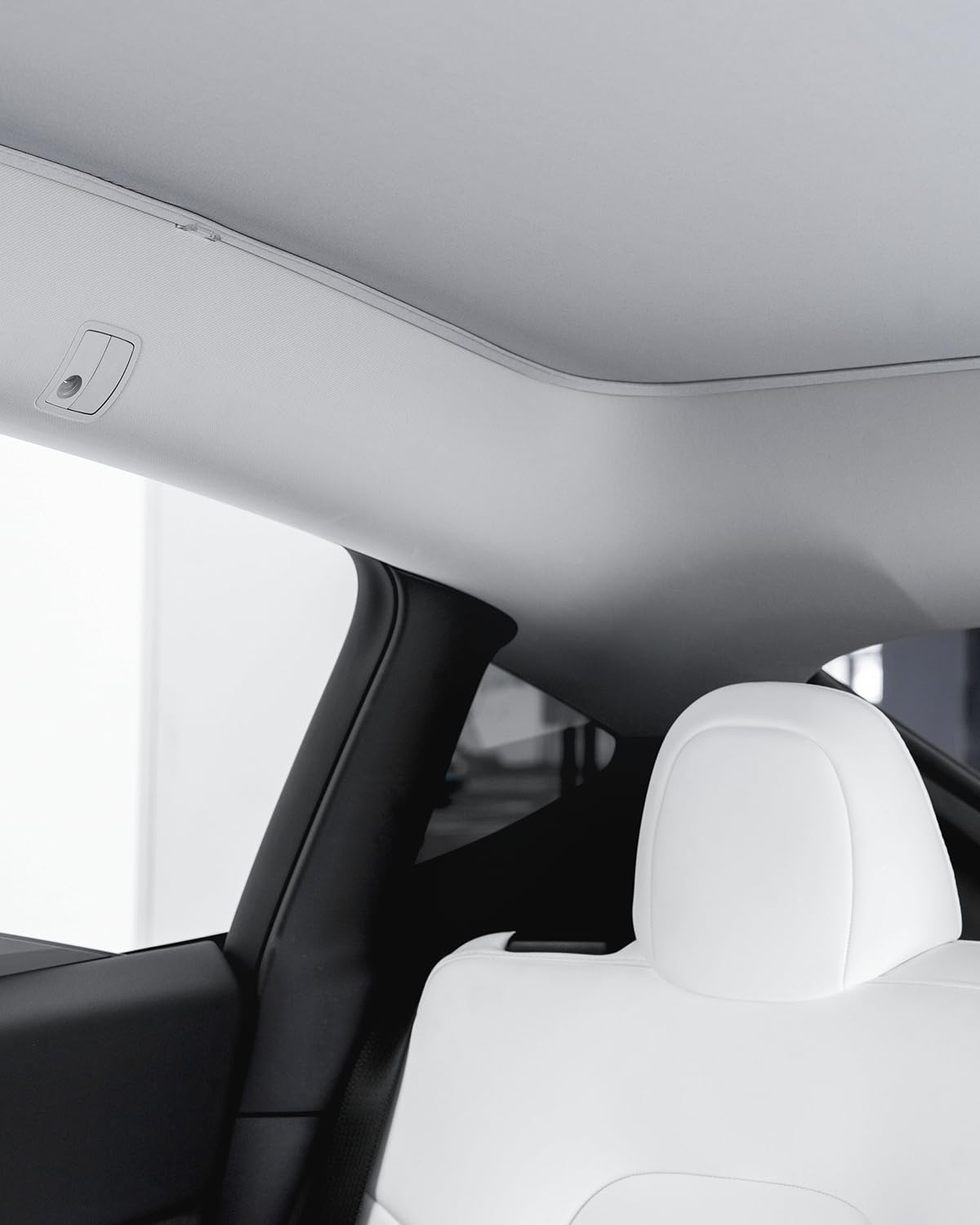 HALOBLK Model Y Glass Roof Sunshade with Storage Pouch, Designed for ...