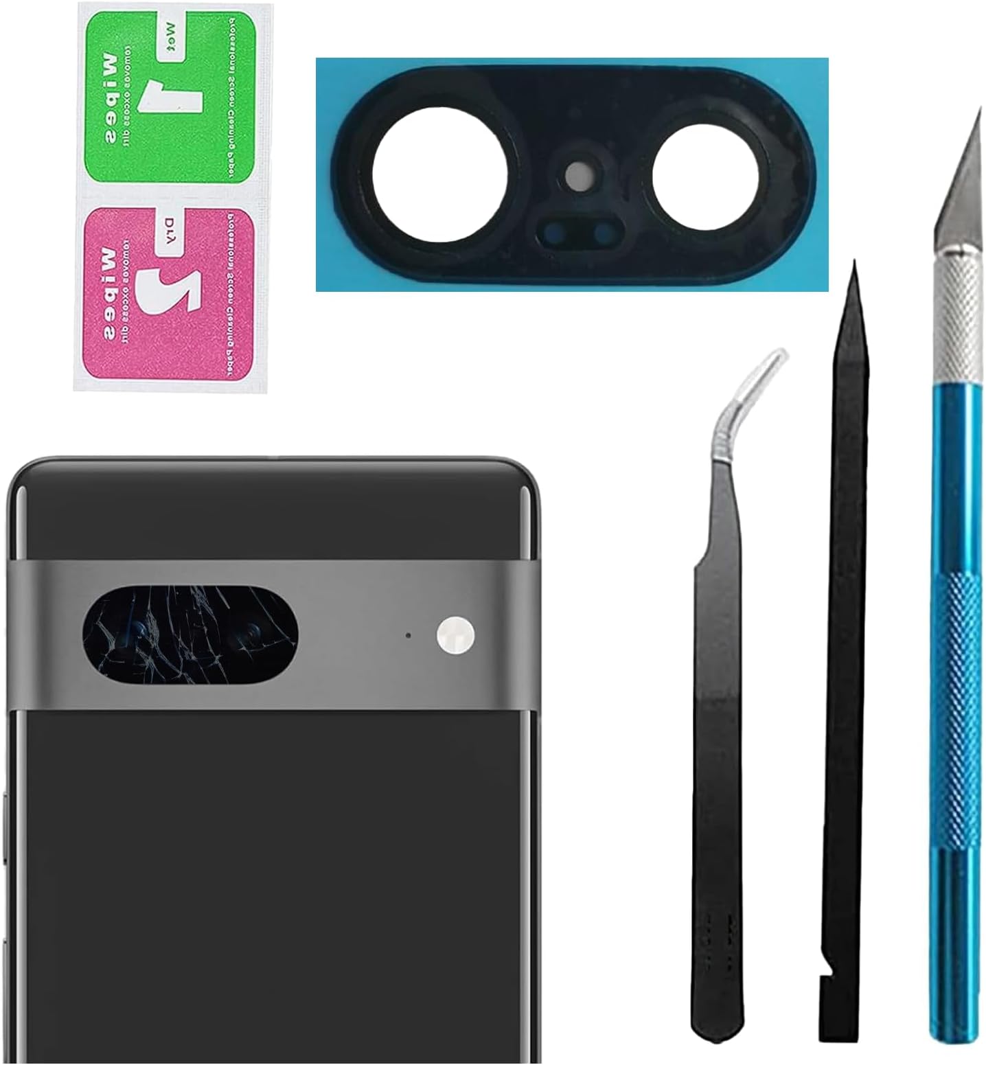 Amazon.com: Pixel 7 Back Rear Camera Lens Glass Replacement for Google ...