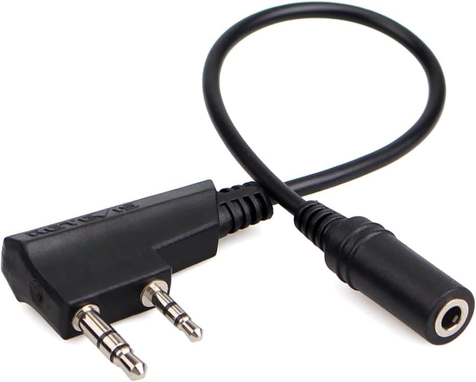 Amazon.com: Retevis Earpiece Adapter,2 Pin to 3.5mm Walkie Talkies ...