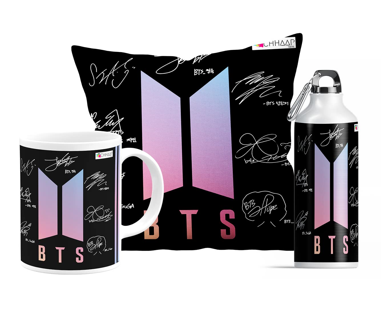 Chhaap Bts Signature Printed Design Bts Lover Mug 350ml Satin ...