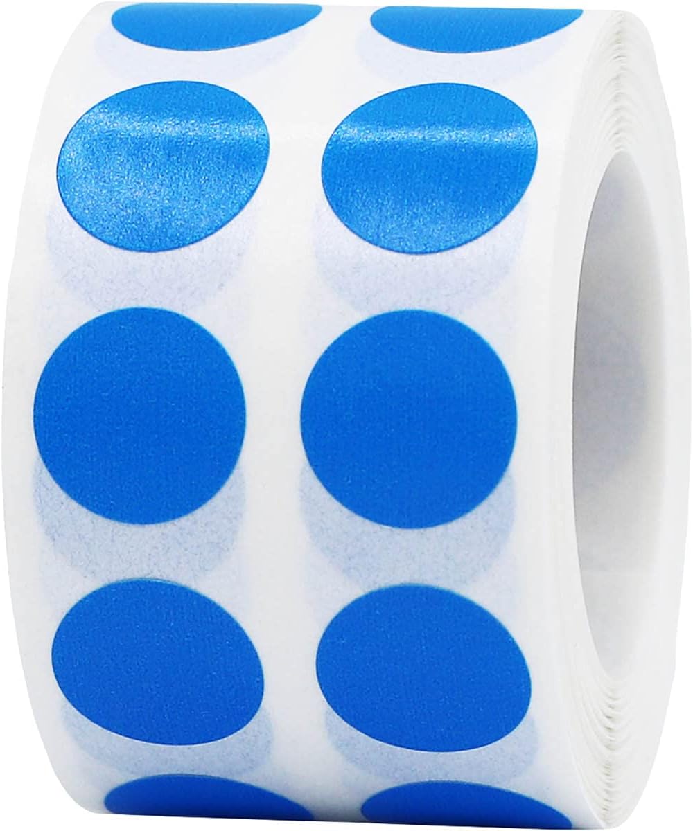 Amazon.com : Epakh 5000 Pcs 1 Inch Round Color Coding Labels Stickers ...