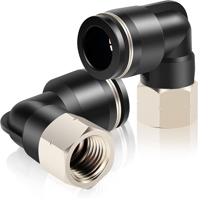 TAILONZ PNEUMATIC Female Elbow 12mm Tube OD x 1/2 Inch BSP Thread Push ...