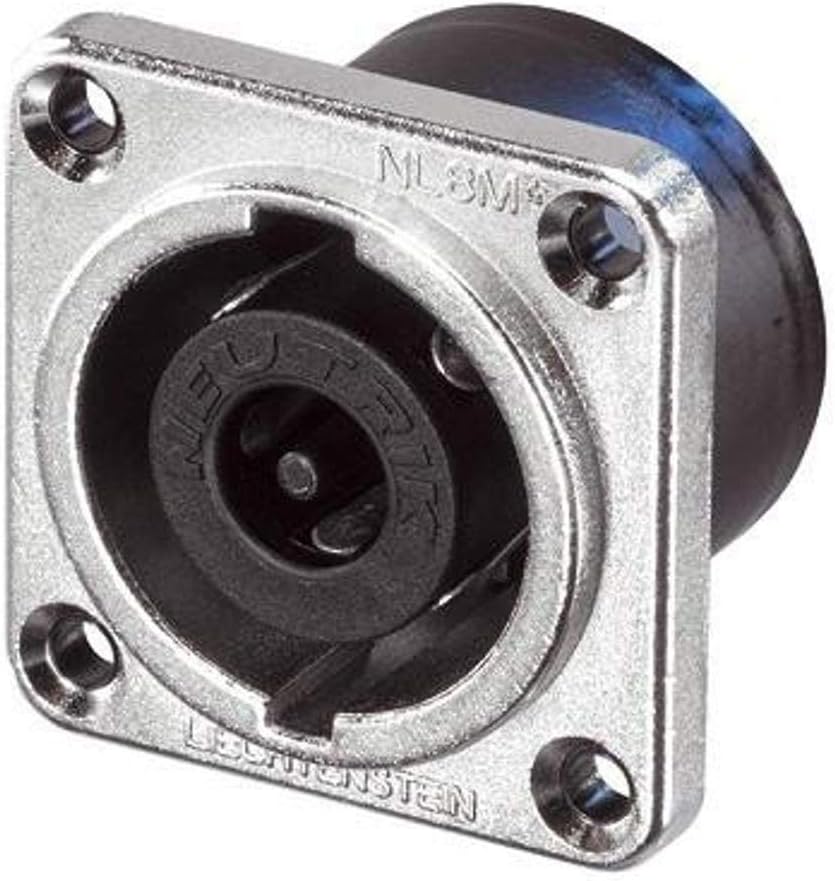Amazon | Neutrik NL8MPR 8極スピコン シャーシコネクター | Neutrik | スピーカーケーブル