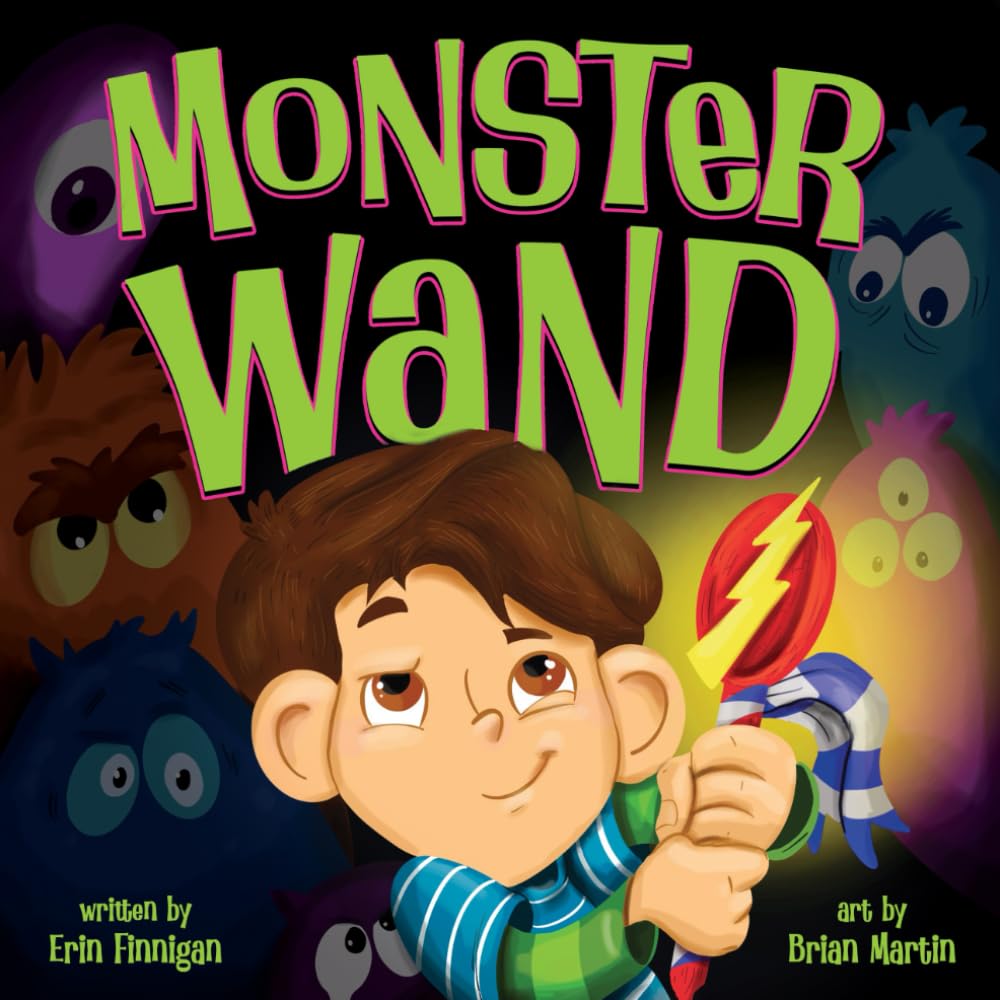 Monster Wand: Finnigan, Erin, Martin, Brian: 9781836634690: Amazon.com ...