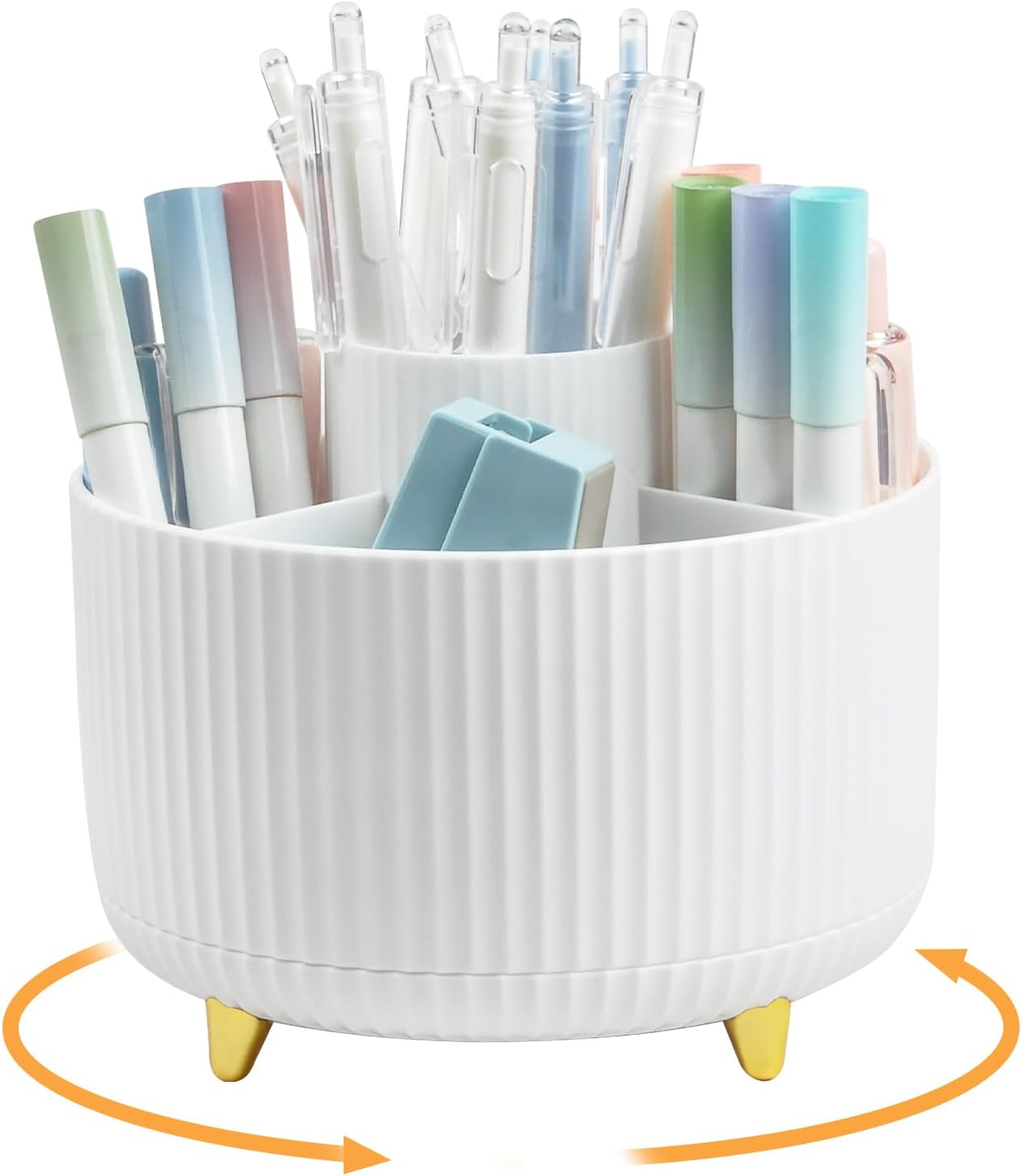 VioRose Drehbarer Stiftehalter Schreibtisch Organizer Kinder - 360 Grad ...