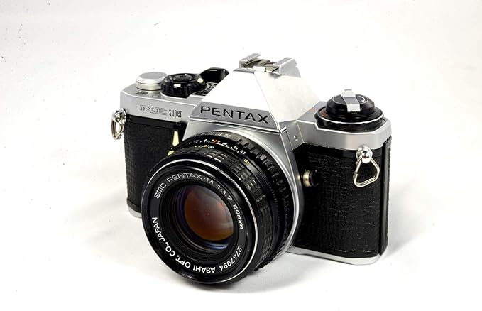 Amazon.com : Pentax ME Super 35mm SLR Film Camera with 50MM MF Pentax ...