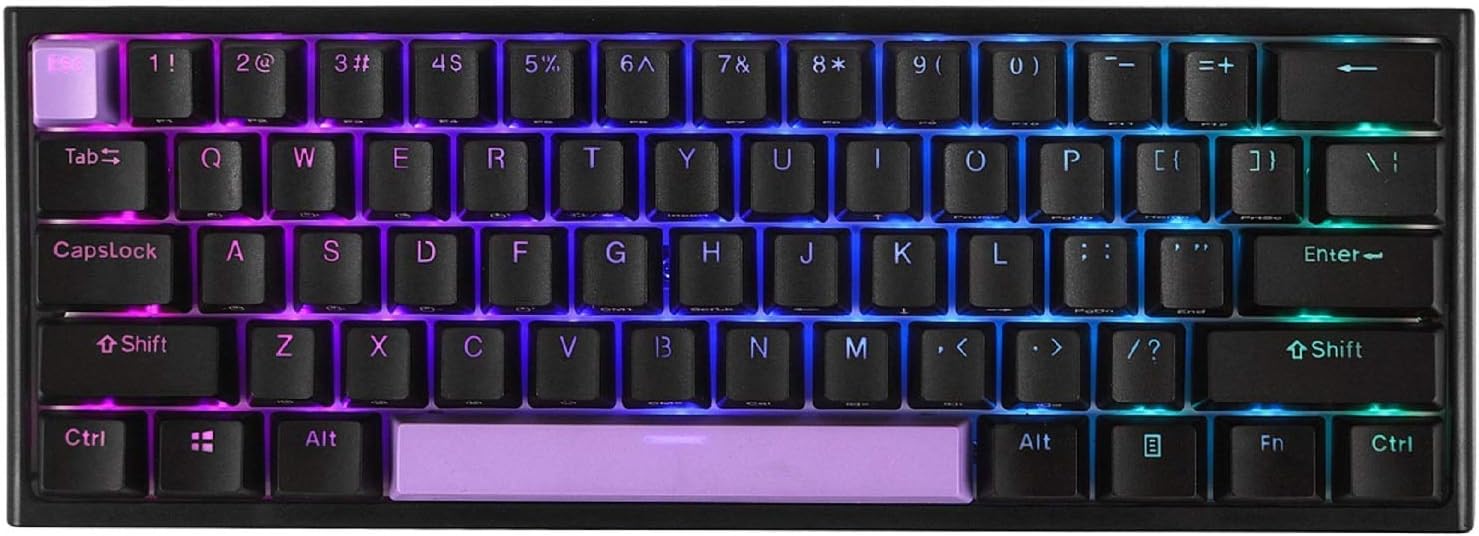 Amazon.com: BOYI 60% Mechanical Gaming Keyboard,BOYI 61 Mini RGB Cherry ...
