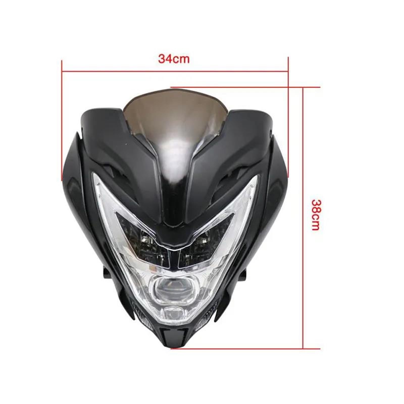 オートバイ ヘッドライト BAJAJ用 Pulsar 150 200用 PULSAR150用 PULSAR200用 フロントヘッドラ Head ...