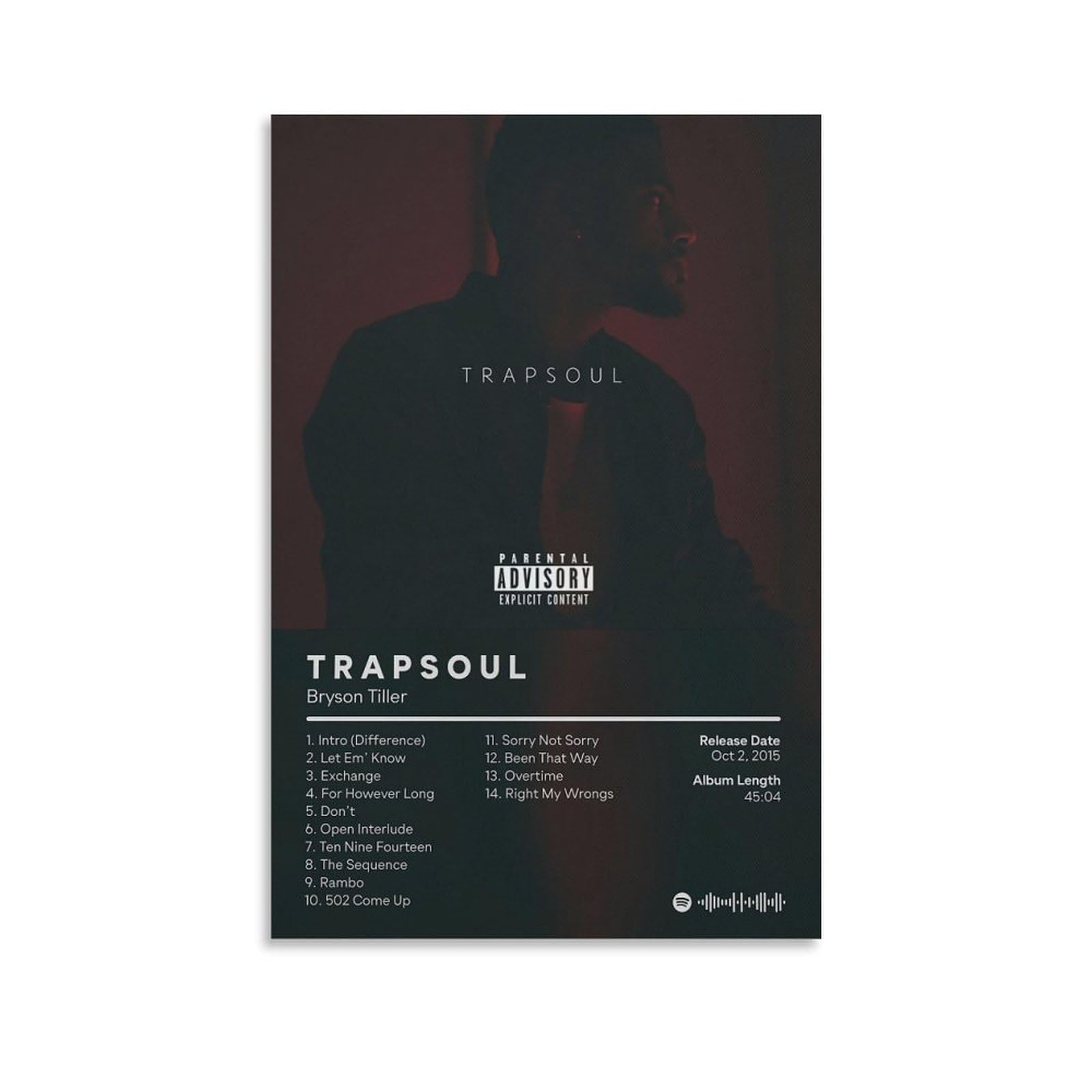 Bryson Tiller Album Cover Bryson Tiller Says To 'Expect The