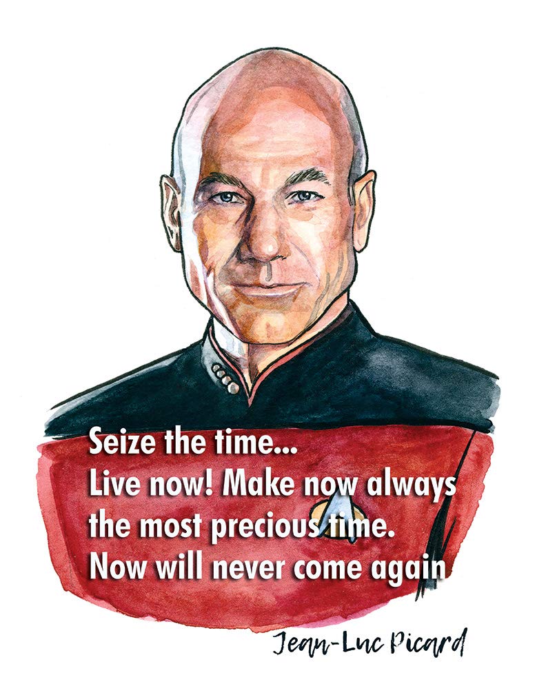 Captain Luc Picard Quotes Sale | Star Trek Next Gen | Picard Line