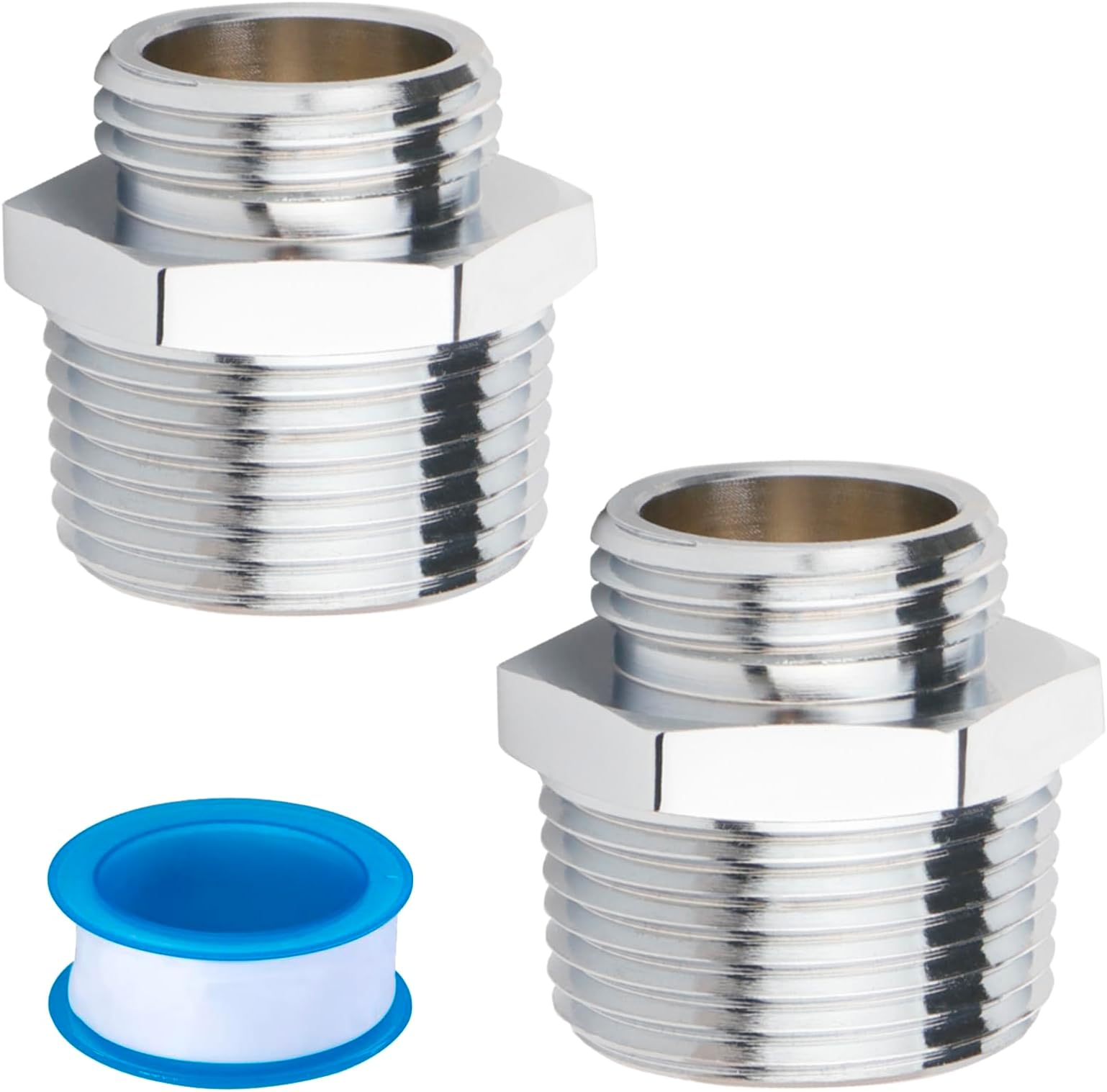 Amazon.com : WHK 3/4"Inch GHT Male x 1"Inch NPT Male Fittings Connector Adapter (3/4 MGHT x 1 ...