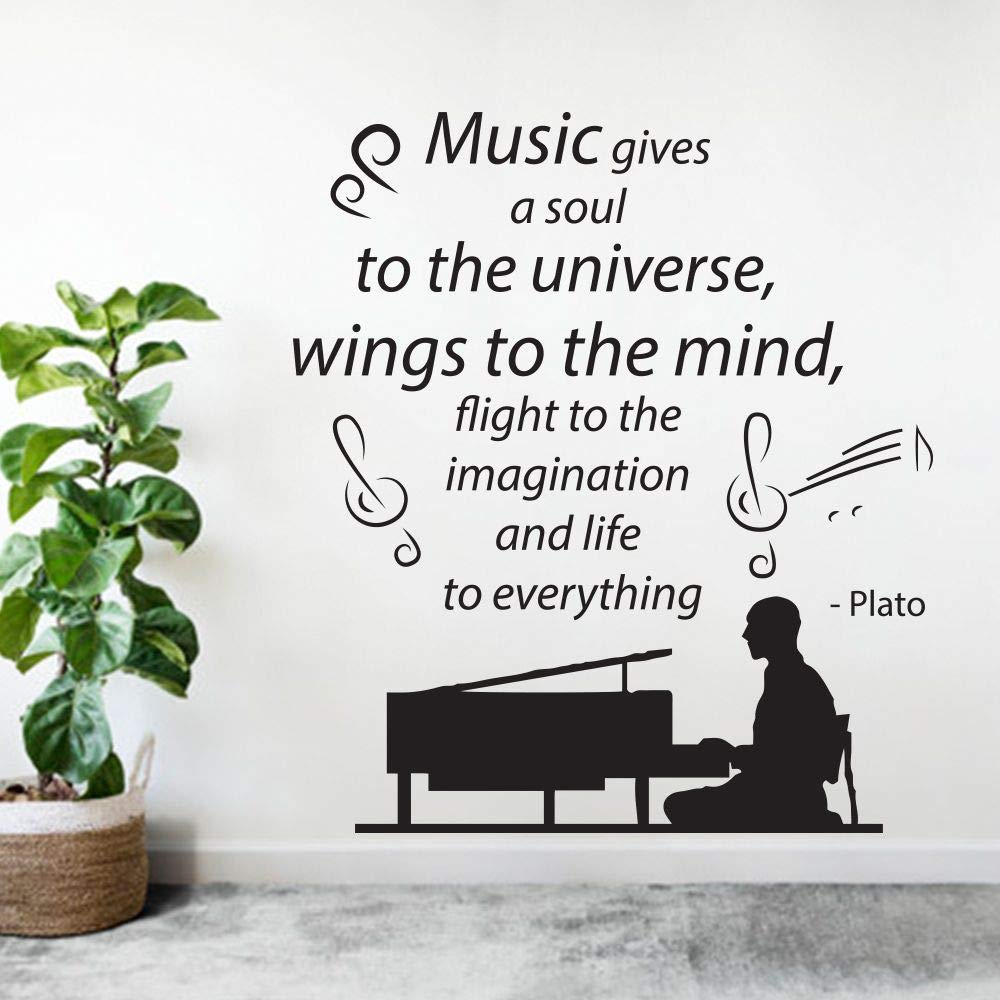 Plato Music Quotes Music Gives A Soul To The Universe, Plato Quote,