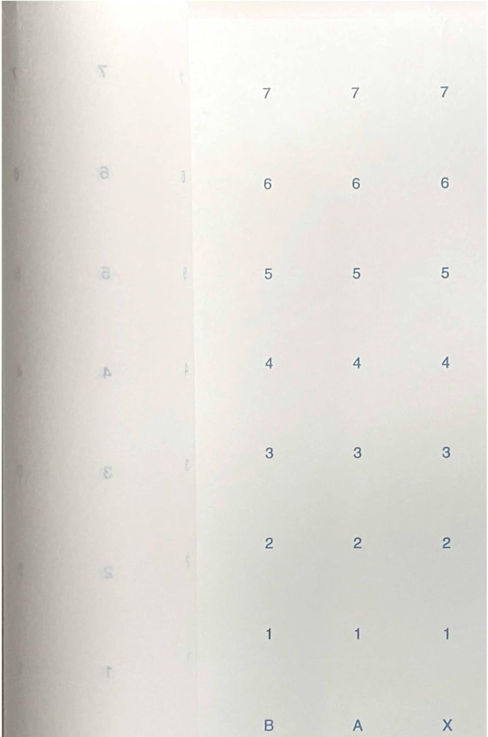 Amazon.com: Dot Alpha Numeric Marking Paper Roll – 45" x 10 Yards ...
