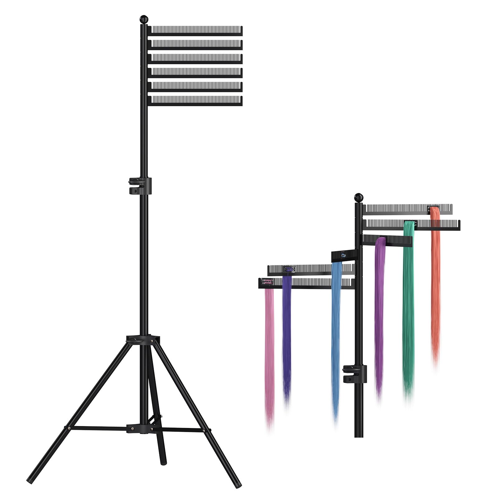 Snapklik.com : Ikare Hair Extension Holder Tripod - Height Adjustable ...