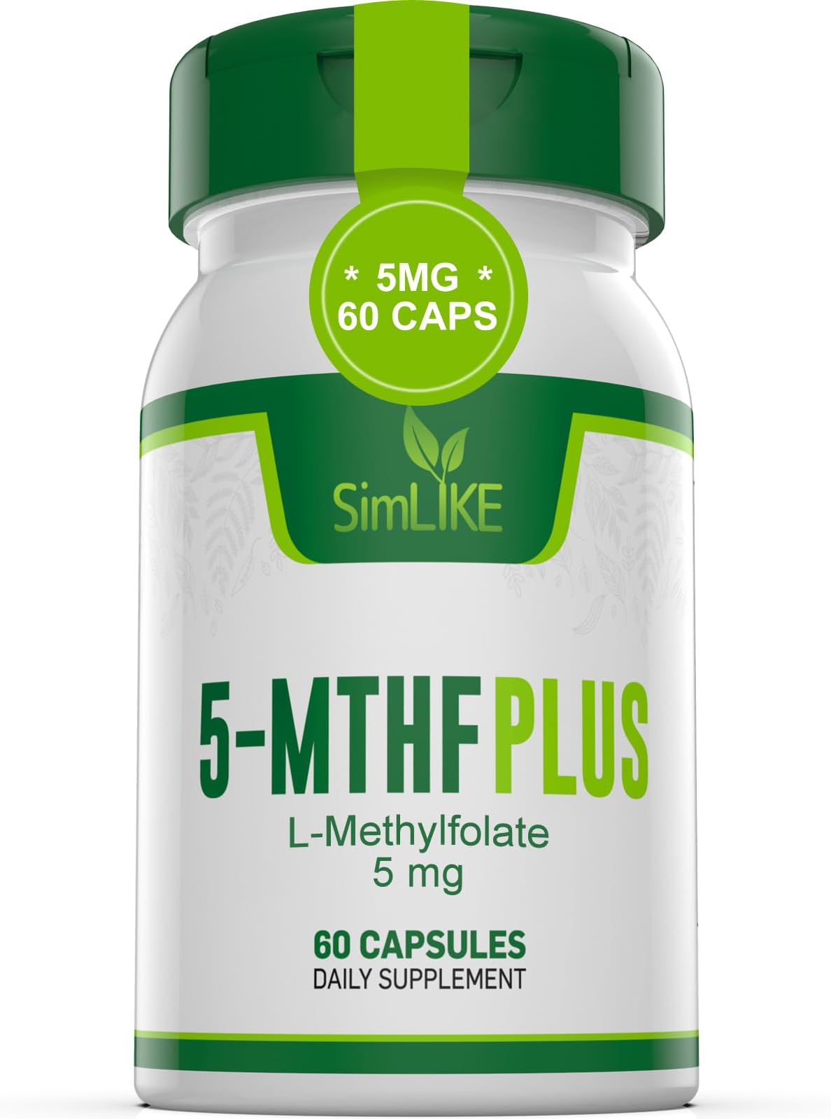 Amazon.com: Active folate (5-MTHF) with Vitamins B Complex, B12, B2 ...