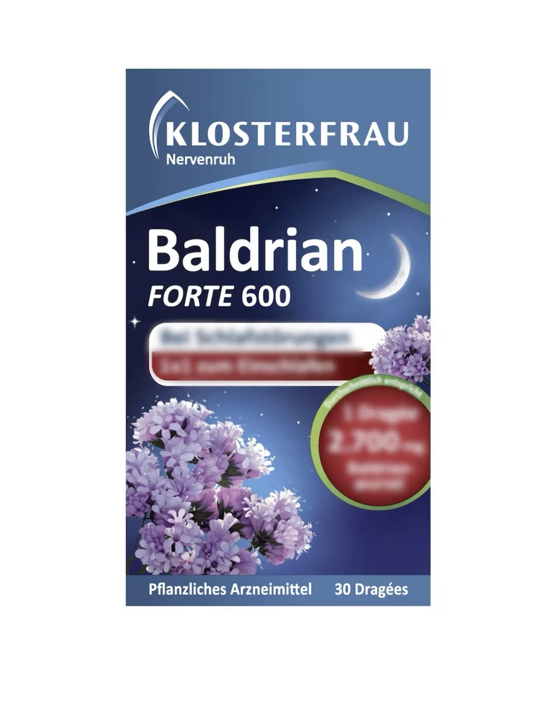 Snapklik.com : 1 X Klosterfrau Baldrian Forte -30 Pills