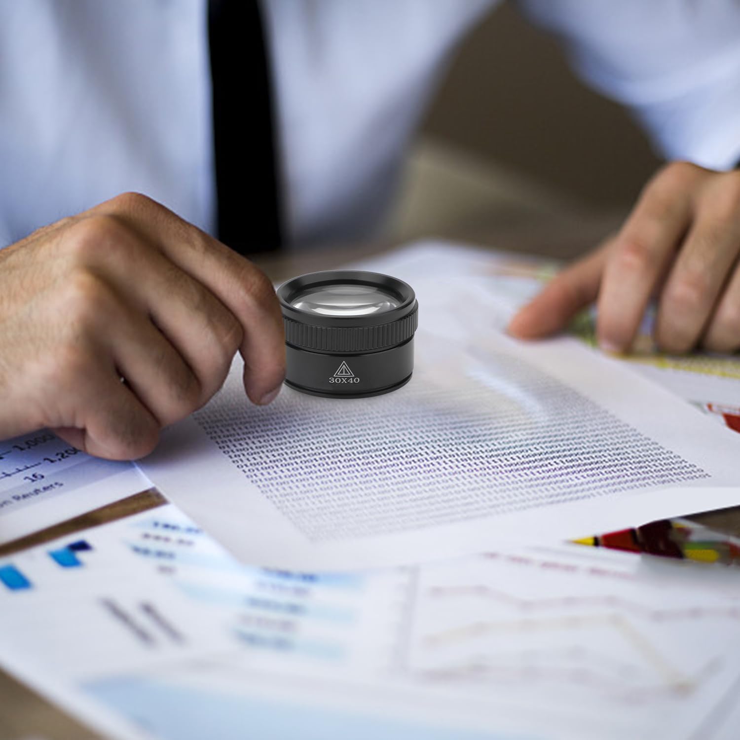 Snapklik.com : Rongon 30X Portable Pocket Reading Magnifier Optics ...