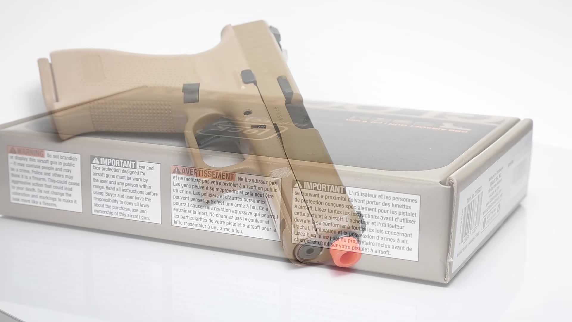 Watch Umarex Glock 19X Blowback 6mm BB Pistol Airsoft Gun, Glock 19X ...
